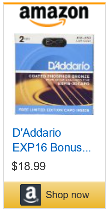 Review: D’Addario EXP Acoustic Guitar Strings – Wes Freeman Music