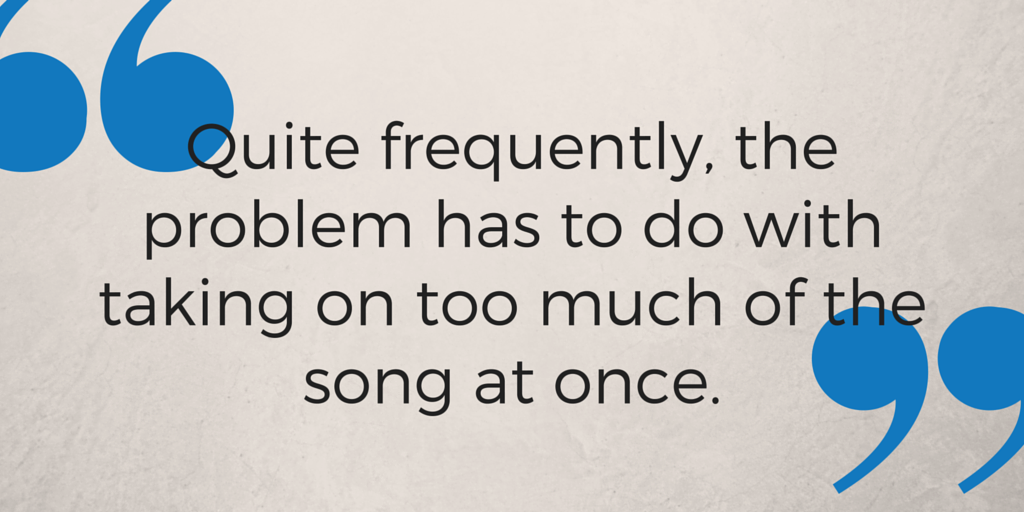 Guitar practicing technique: “chunking” – Wes Freeman Music